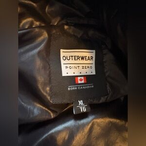 Point Zero | Jackets & Coats | Point Zero Womens Glossy Black Long ...